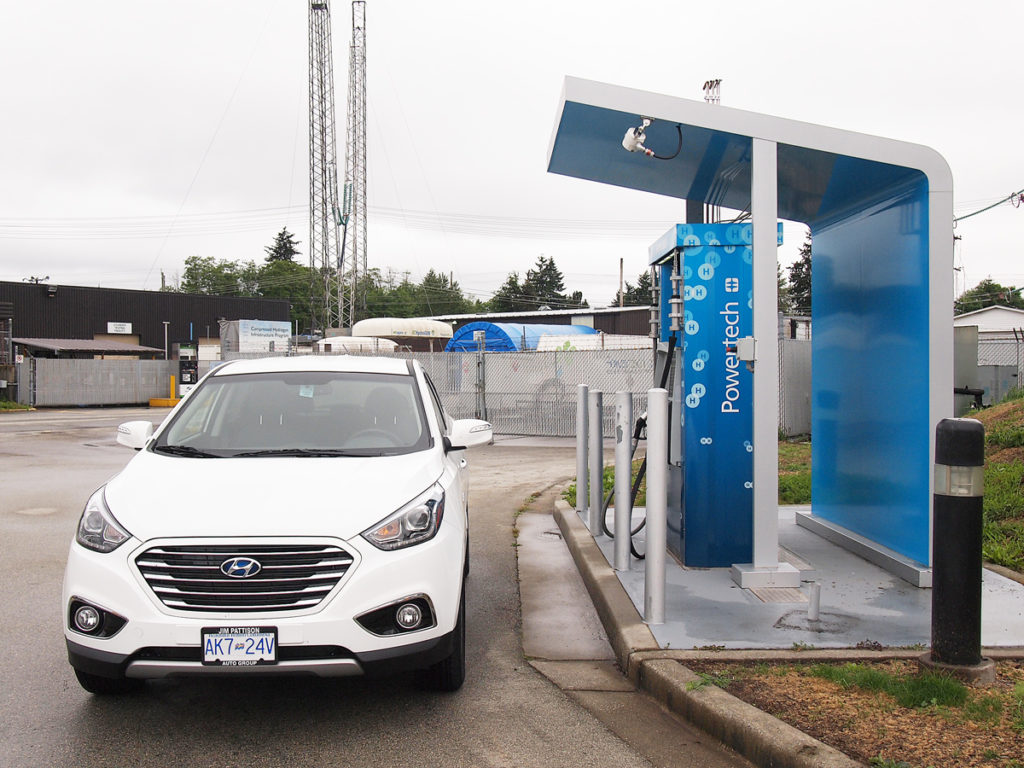 How to fill hydrogen in the Hyundai Tucson FCEV - The OpenRoad Blog